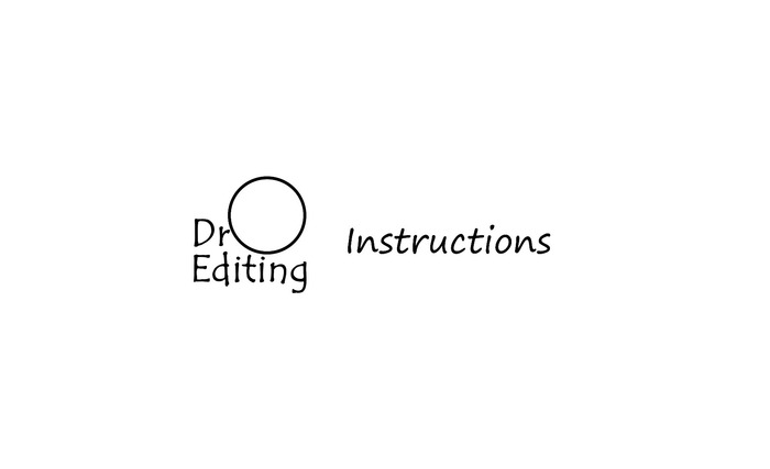 fr-Instructions and Guidelines :: DrO-Editing